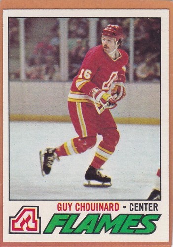 1977-78 TOPPS HOCKEY GUY CHOUINARD #237 FLAMES NM *A10850 | eBay