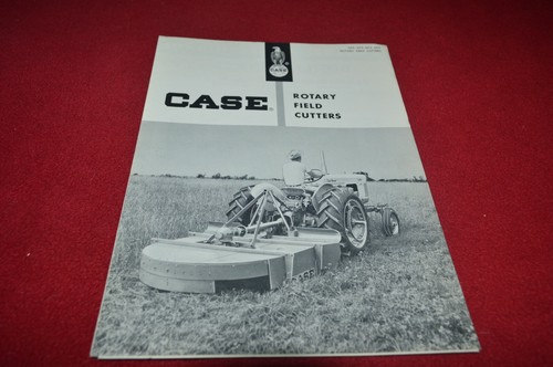 Case Tractor 602 603 604 605 Rotary Field Cutters Dealer's Brochure ...