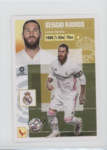 2020-21 Panini Brazil La Liga Album Stickers Sergio Ramos #255 | eBay