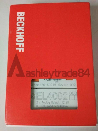 1PCS Brand New BECKHOFF EL4002 PLC Module | eBay