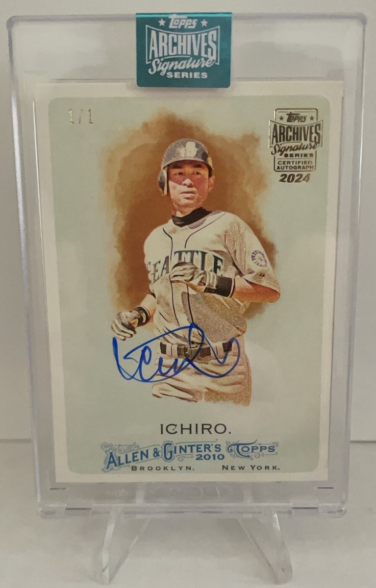 MS Super Rare ICHIRO Full Name Signed Major🕤 Conheça as vantagens do ...