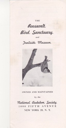 1951 Roosevelt Bird Sanctuary Oyster Bay New York Brochure | eBay