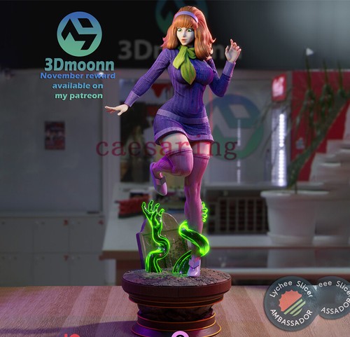 Daphne 3D Printing Figure Unpainted Model Sculpture GK Blank Kit New In ...