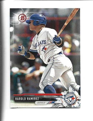 2017 Bowman #BP120 Harold Ramirez rookie card, Tampa Bay Rays | eBay