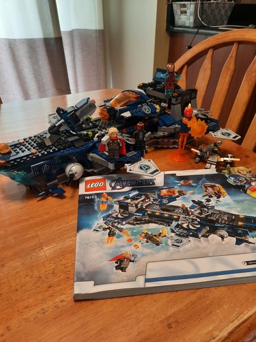 Lego 76153 Marvel Avengers Helicarrier Missing War Machine | eBay