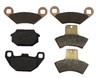 Front and Rear Brake Pads For LINHAI 260 300 400 ATV UTV 4X4 JCL BUYANG ...