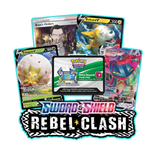50 Rebel Clash Codes Booster Pokemon TCG Live - Fast eDelivery | eBay