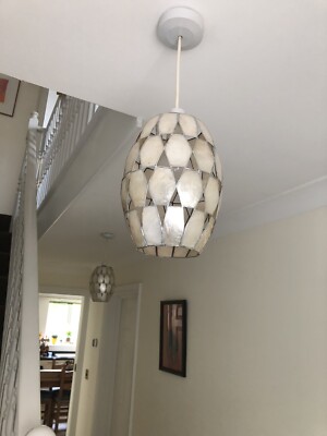 Capiz Shell Lampshade for sale | eBay