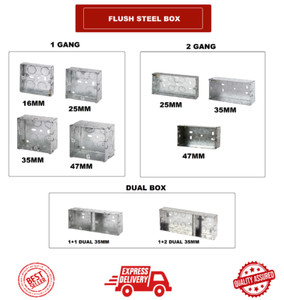 2 Gang Back Box for sale | eBay