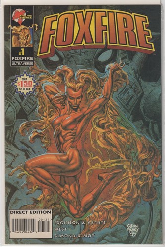 1996 FOXFIRE #1 Malibu Ultraverse Comic Book | eBay