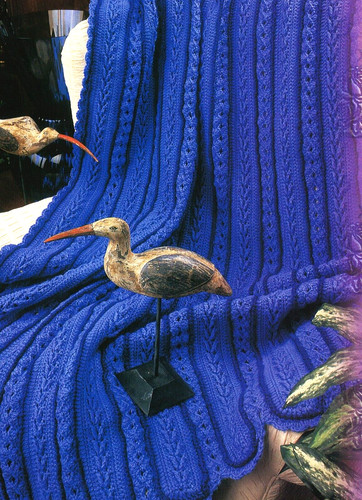 SNUGGLY Diagonal Cables Afghan/Crochet Pattern INSTRUCTIONS ONLY | eBay