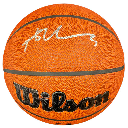 Anthony Edwards Autographed Wilson NBA Replica Basketball Minnesota ...