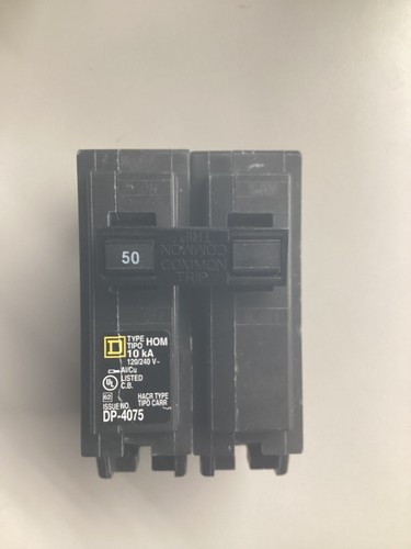 Pack of 1 SQUARE D HOM250 Circuit Breaker | eBay