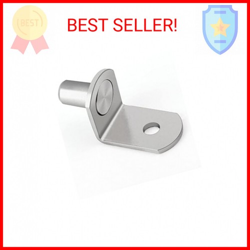 1/4 Inch Shelf Pegs,40Pcs Bracket Support Pins L-Shaped Holders for ...