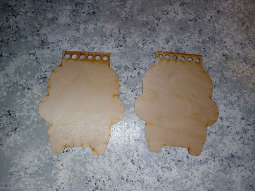 Blue's Clues laser cut plywood blank Joe notebook covers (inaccurate ...