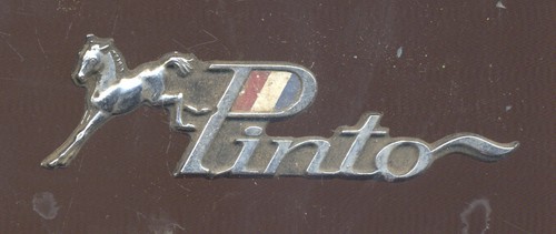 1973 1974 1975 OEM FORD PINTO FENDER EMBLEM ORIGINAL CONDITION BADGE | eBay
