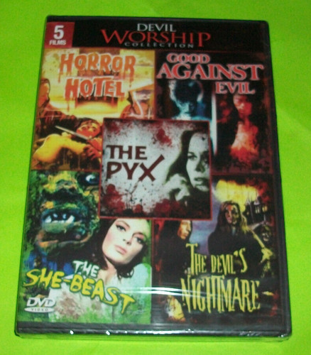 ⭐NEW⭐ DEVIL WORSHIP COLLECTION DVD 5 FILMS THE PYX SHE BEAST HORROR ...