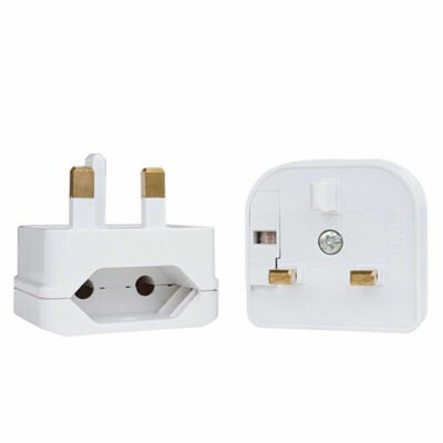 2 Pin To 3 Pin Plug Adapter for sale | eBay