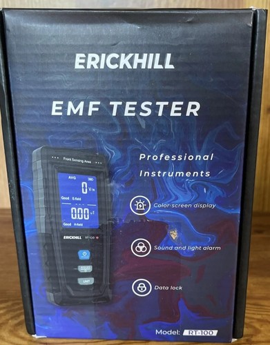 Electromagnetic Radiation Tester RT-100 Erickhill Rechargeable EMF ...