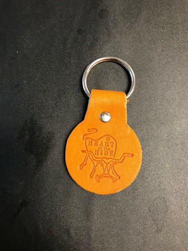 Rawlings Heart of the Hide Leather Keychain - Dark Tan | eBay