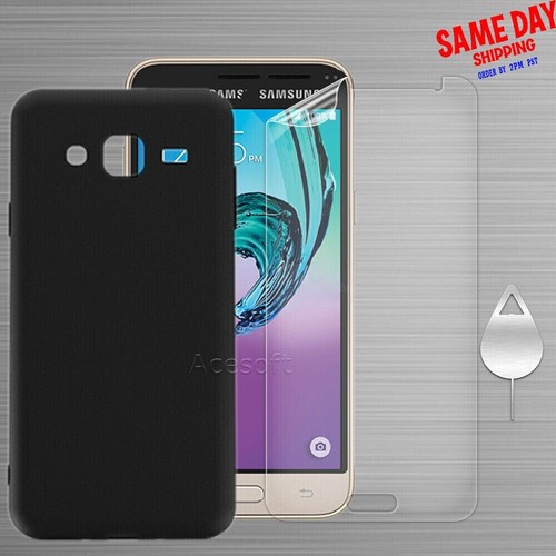 High Responsivity Soft Screen Protector Case f Samsung Galaxy Amp Prime ...
