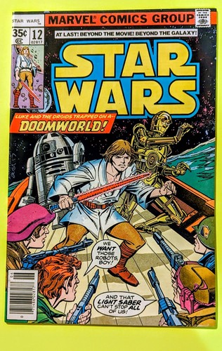 STAR WARS-# 12--1978--MARVEL COMICS--**DOOMWORLD**--NEVER READ--NM/HIGH ...