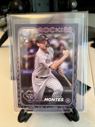 2024 Topps Series 1 - Team Color Border #92 Coco Montes (RC) | eBay