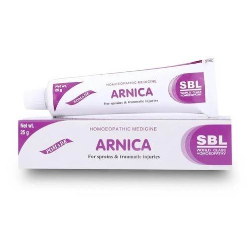SBL Arnica Ointment For Sprain, Injury, Joint pain, Muscular Pain 25gm ...