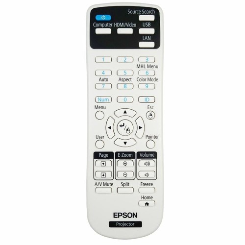 Genuine Epson Home Cinema 1060 Projector Remote Control 5056266541455 ...