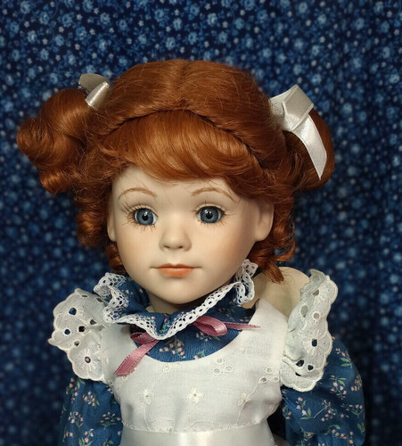 Vintage New Global Dolls Wig Modacrylic Playtime Long Wavy Curls 11" 12 ...