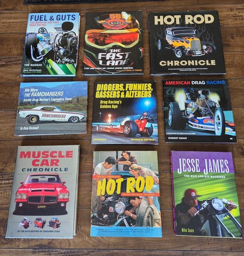 DRAG RACING & HOT ROD BOOK COLLECTION EXCELLENT CONDITION | eBay