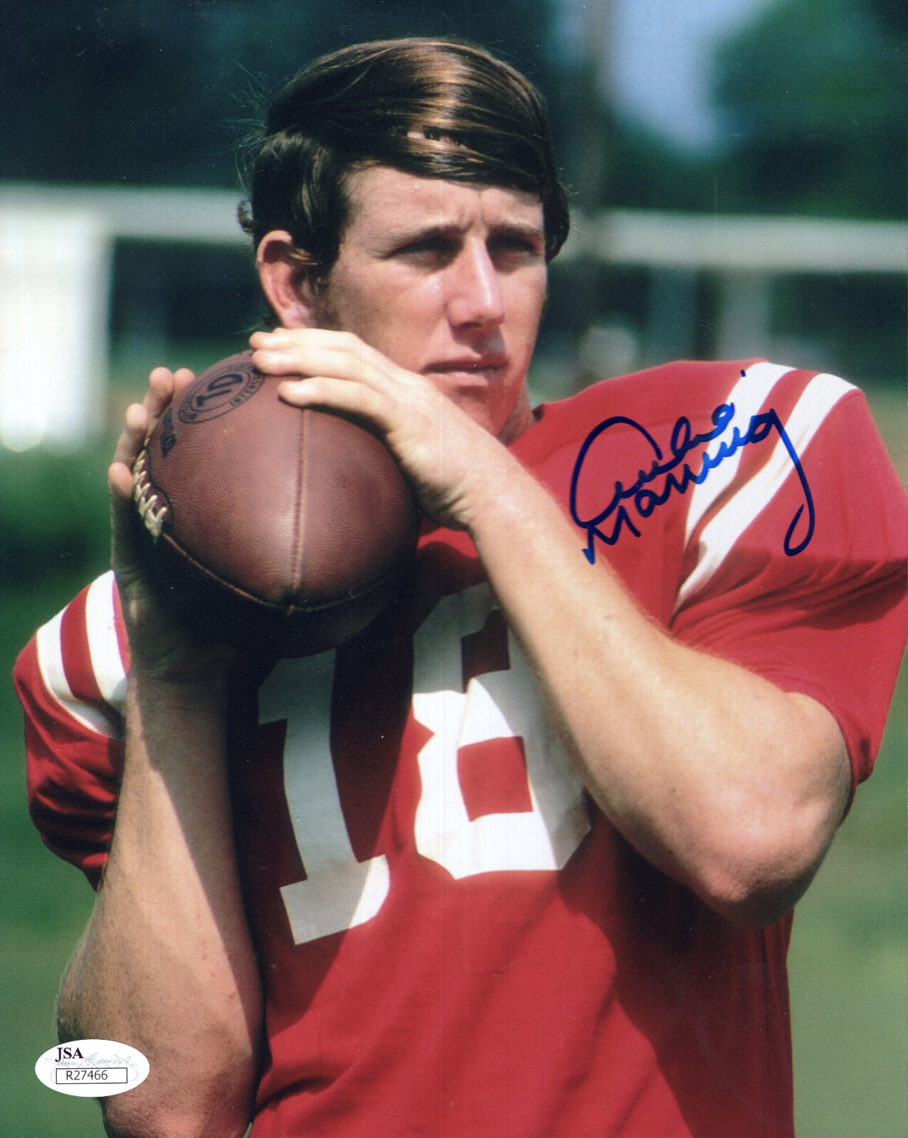 Archie Manning Autographed Signed Hand 8X10 Color Photo Great College ...
