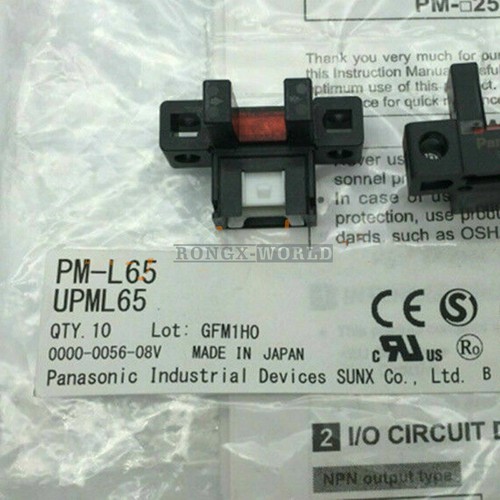 10pcs Panasonic Photoelectric switch sensor PM-L65 New | eBay