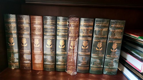 Easton Press Outlander Set Complete 1st edition, 1st print, signed ...