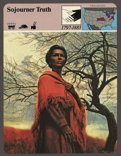 Sojourner Truth Story of America African American History Card | eBay