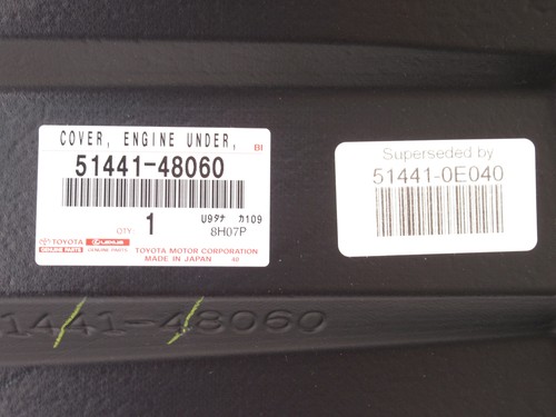 Toyota 514410E040 Genuine OEM Front Shield for sale online | eBay