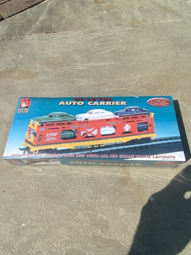 HO SCALE TRAIN CAR AUTO CARRIER LIFE LIKE TRAINS SEALED | eBay