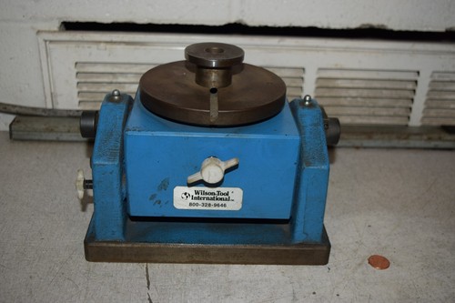 Wilson Tool Intl Grinding Fixture Tilting Table Turret Punch Mount Work ...