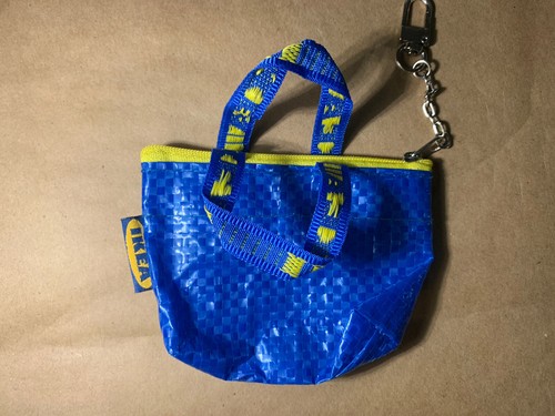 New IKEA Blue Keychain - Resembles Full IKEA Bag | eBay