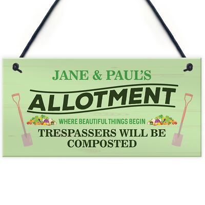 Allotment Sign for sale | eBay