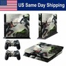 PS4 Slim Playstation 4 Console Skin Decal Sticker Red Metal Custom ...