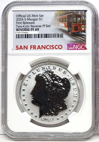 2024 morgan reverse proof silver dollar ngc rp 69 first releases sf | eBay