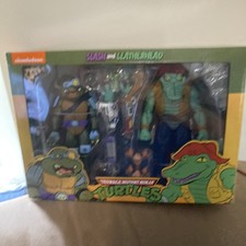 Teenage Mutant Ninja Turtles NECA Leatherhead and Slash (Cartoon)