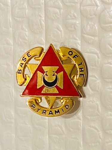 US Military 87th Maintenance Battalion Insignia Pin - Base of the ...