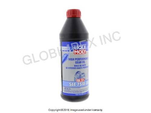 BMW (1997-2019) Gearbox Fluid - MTF-LT-2 - SAE 75W-80 (1 Liter) LIQUI ...