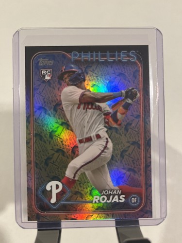 2024 Topps Series 1 Johan Rojas Umbrella Parallel Rainbow Foil #1/10 ...