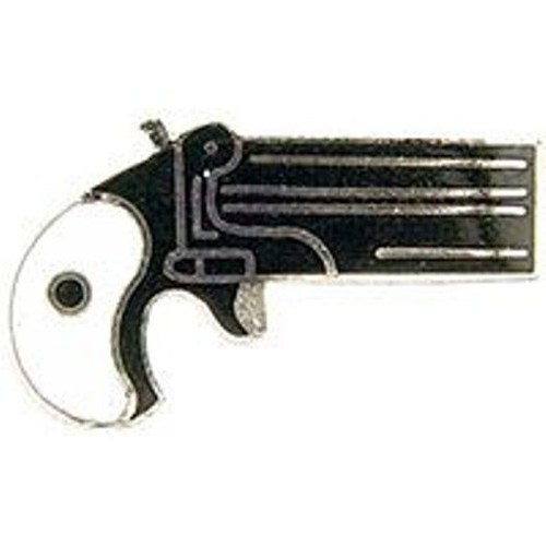 PIN- .38 CAL DERRINGER- 1" X 1-1/4" #00457 | eBay