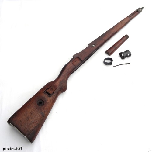 WWII German Mauser K98k Rifle Stock with handguard,Flat Buttplate ...