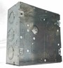 (25 pc)4" Square Drawn Steel Box 4*4*1-1/2" -UL- | eBay
