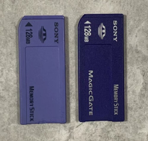 1pcs Sony 128MB Memory Stick /Magicgate MS Card for Sony Old Camera PSP ...